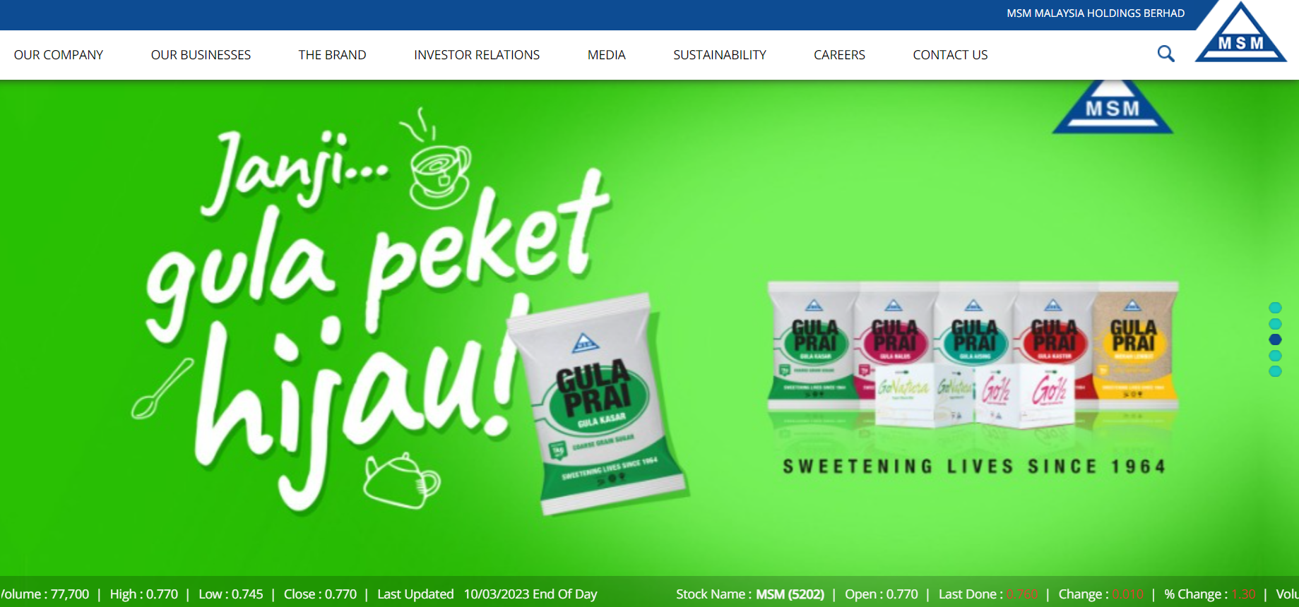 MSM Website Development & Maintenance – Primus Core